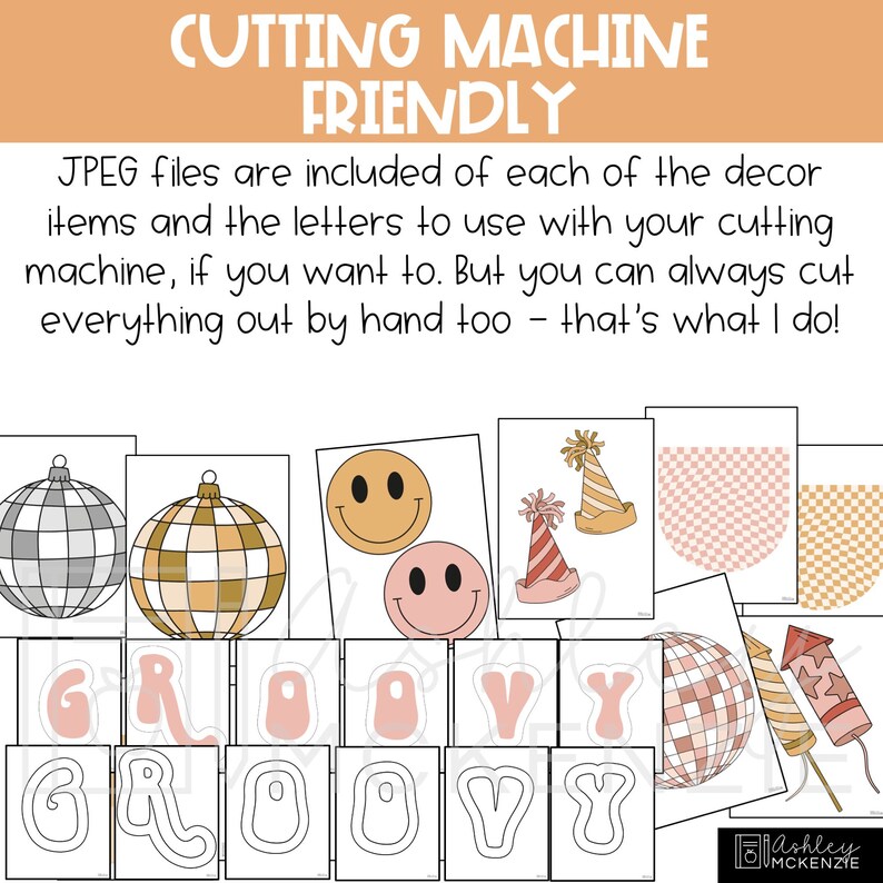 Retro New Year Bulletin Board Kit, Holiday Classroom Decor, January ...