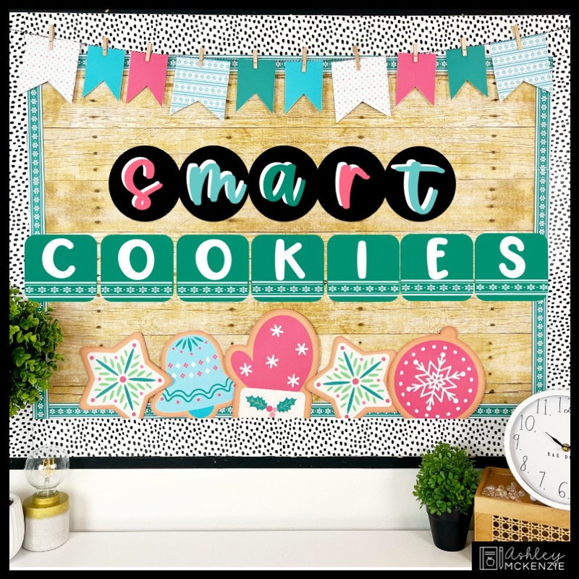Winter Cookies Bulletin Board or Door Decor Easy Seasonal - Etsy