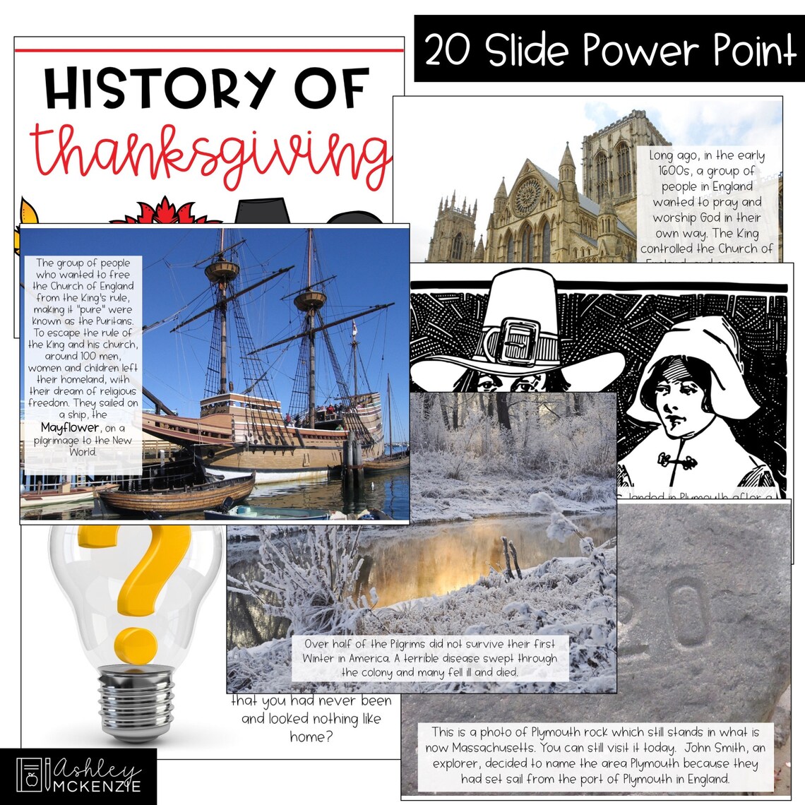 Thanksgiving Classroom Activities History of Thanksgiving - Etsy