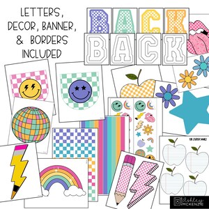Back to School Bulletin Board Kit Meet the Teacher Night School Open ...