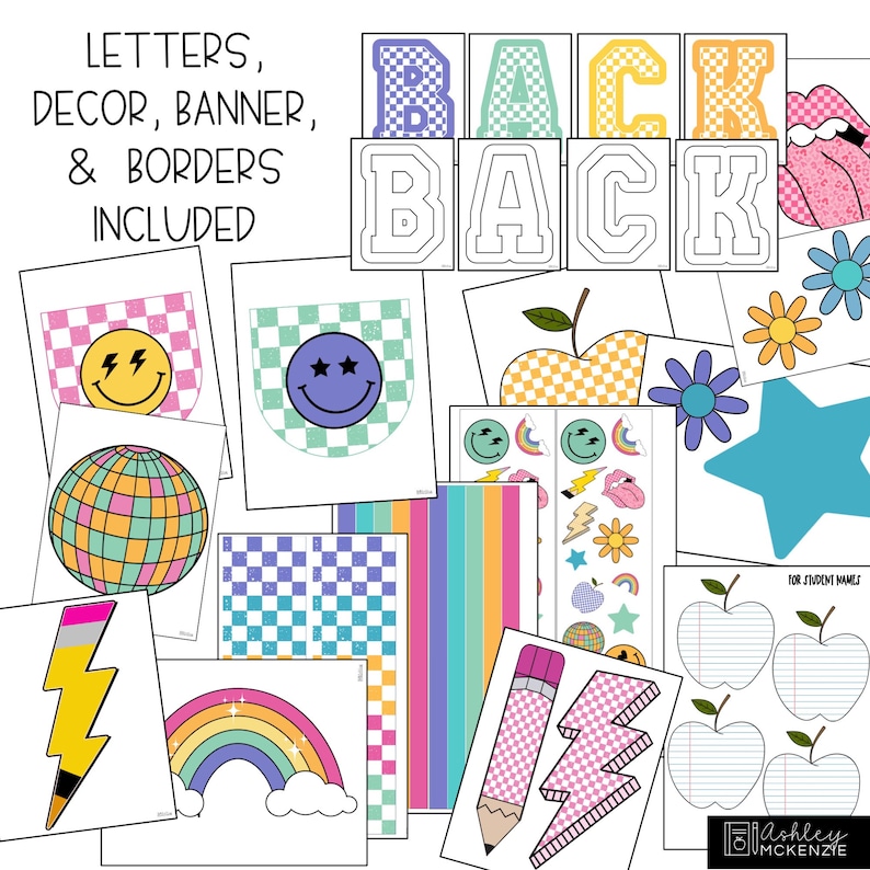 Back to School Bulletin Board Kit Meet the Teacher Night School Open ...