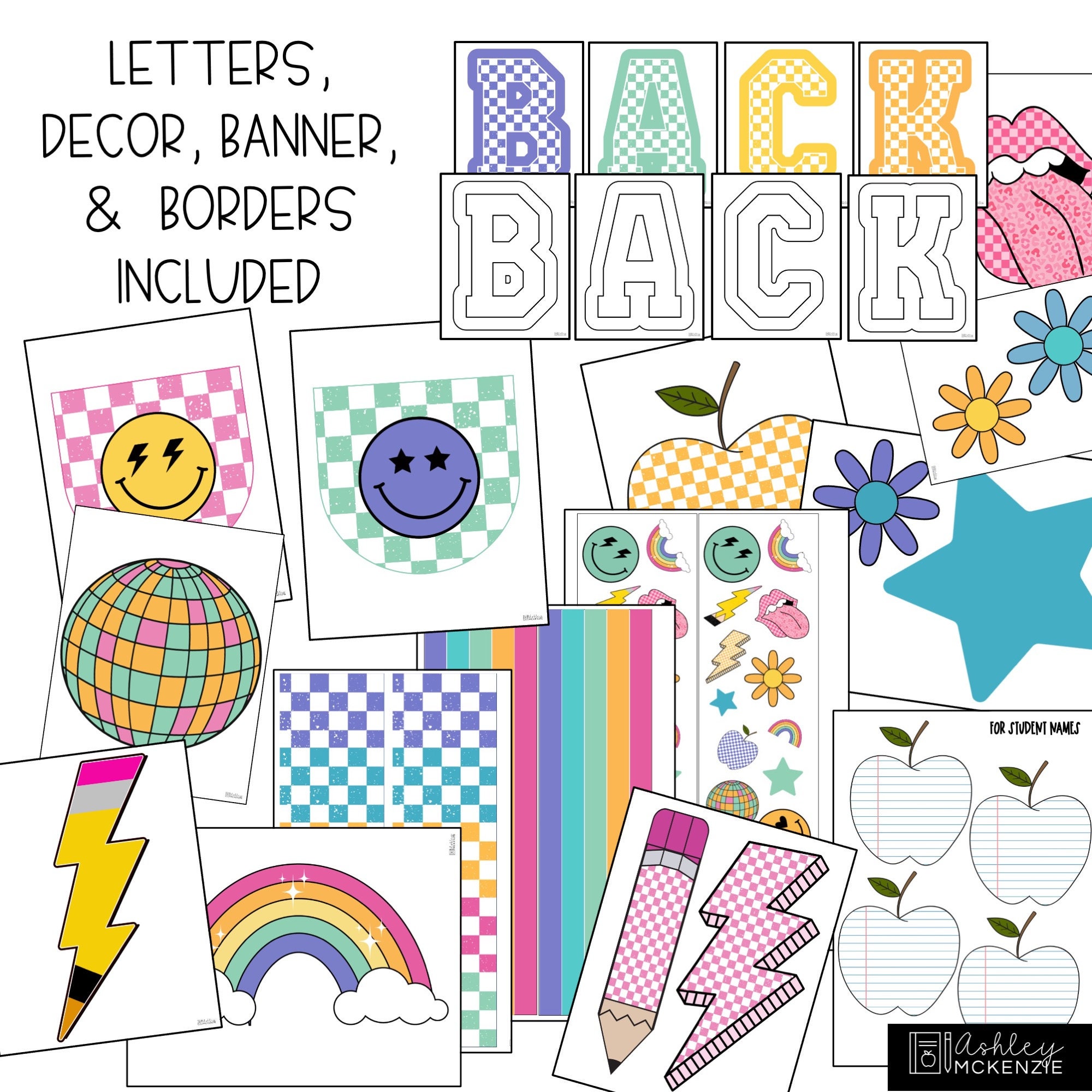 Back to School Bulletin Board Kit Meet the Teacher Night School Open ...