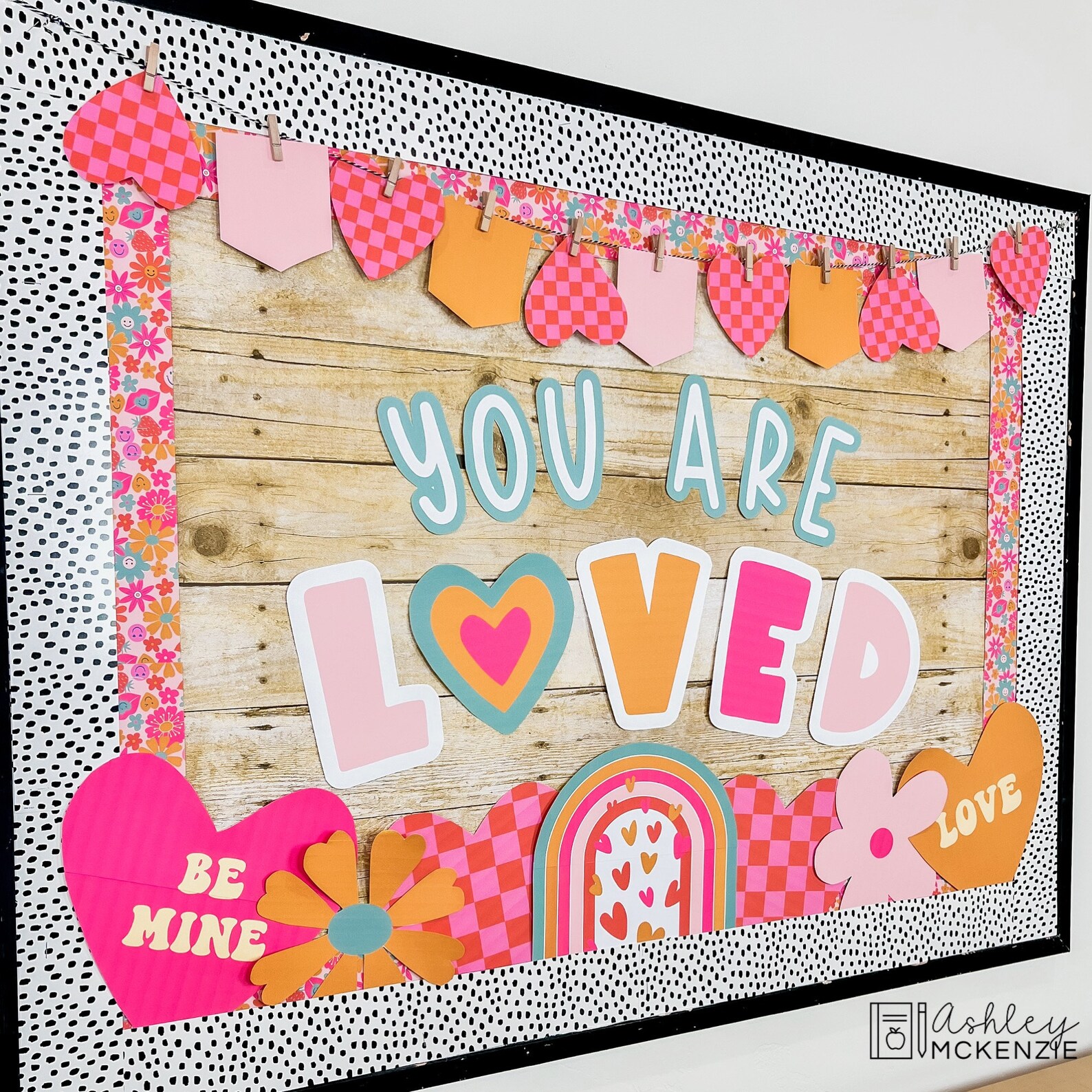 Valentine Love Classroom Decor Bulletin Board Kit Classroom - Etsy