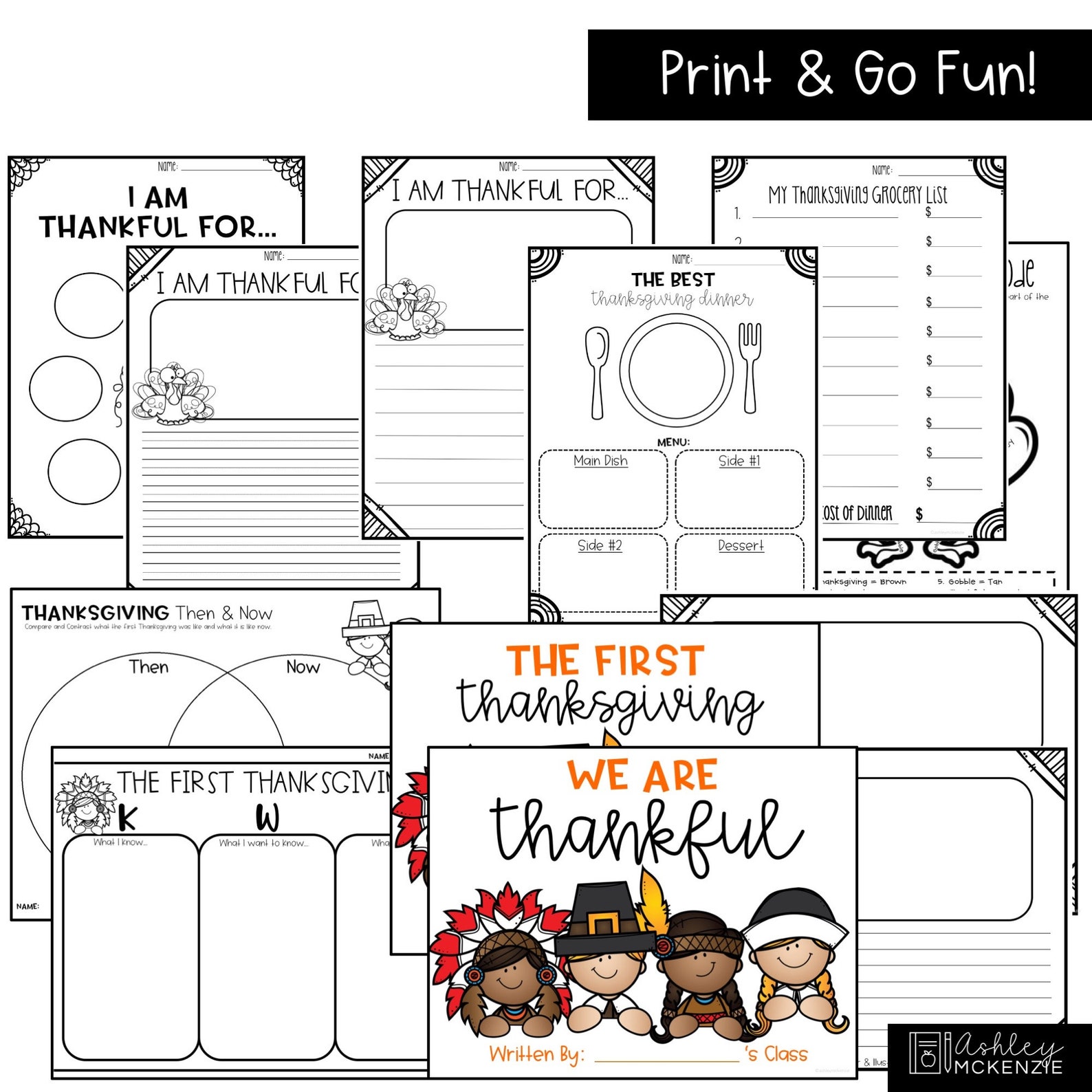 Thanksgiving Classroom Activities, History of Thanksgiving Powerpoint ...