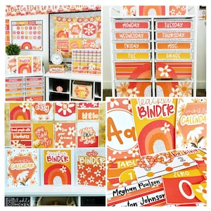 Daisy Themed Classroom Decor Bundle, Editable Classroom Decor, Easy and ...