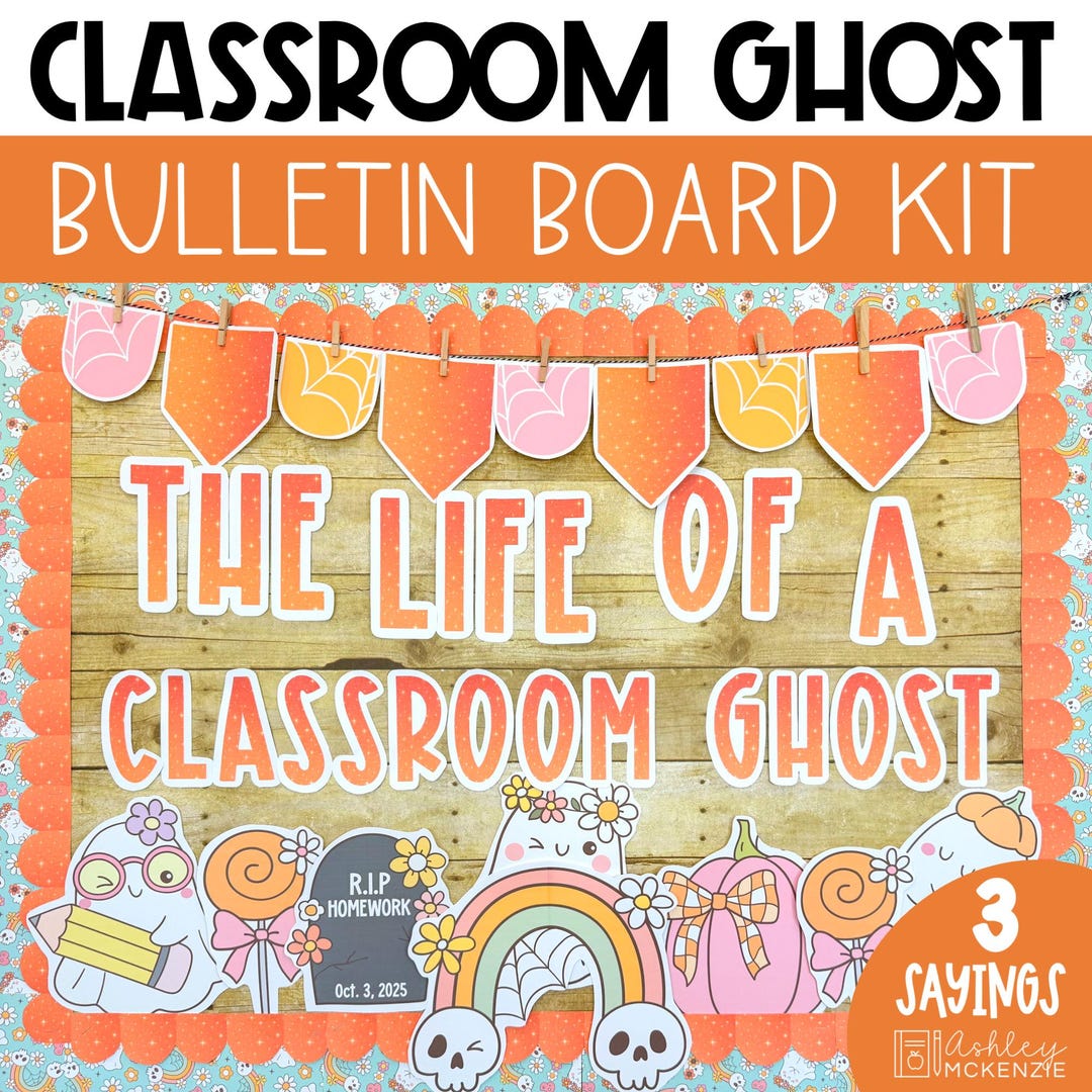 Halloween Bulletin Board Ideas Pop Star Inspired Life of a Classroom ...