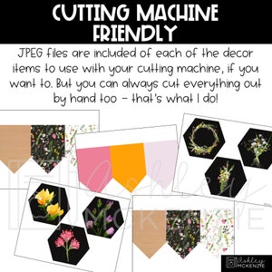 Wildflowers Classroom Door Decor Kit, Back to School, Easy and Modern ...