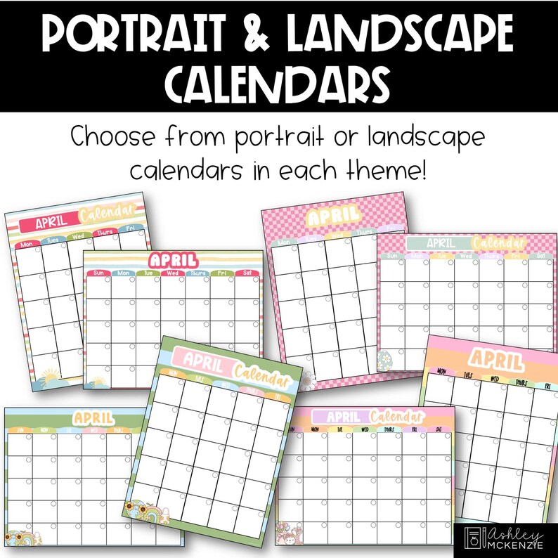 April Newsletter Template Editable Spring Newsletter and Monthly ...
