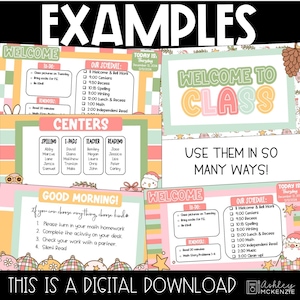 Holly Jolly Christmas Slide Templates, Winter Morning Slides, December ...