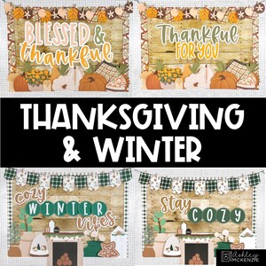 Bulletin Board Kits Bundle #5, Seasonal Classroom Decor for the Whole ...