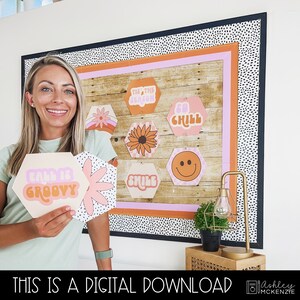 Retro Fall Classroom Posters, Easy Autumn Classroom Decorations, Text ...