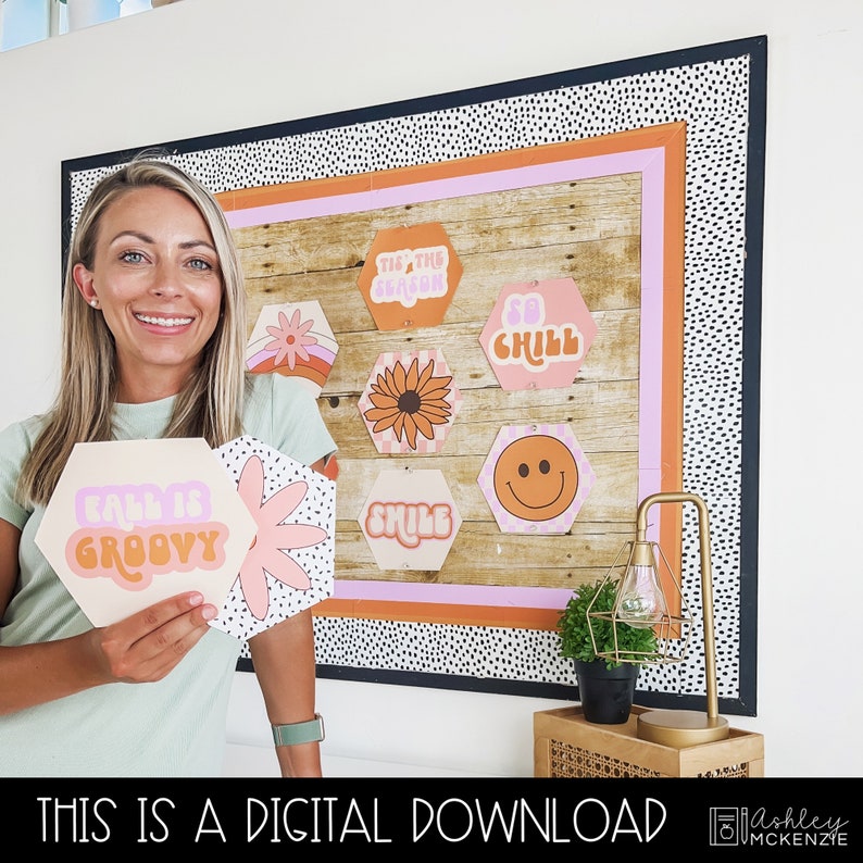 Retro Fall Classroom Posters Easy Autumn Classroom - Etsy