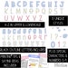 Pastel Sweets Classroom Decor, A-Z Bulletin Board Letters, Punctuation ...
