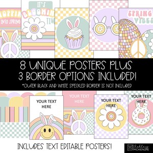 Retro Spring Classroom Decor, Pastel Colors, April Bulletin Board Ideas ...