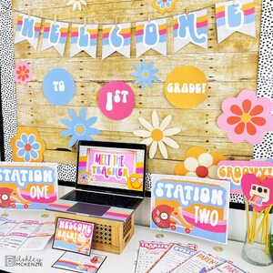 Retro Back to School Open House Meet the Teacher Night Survival Bundle ...