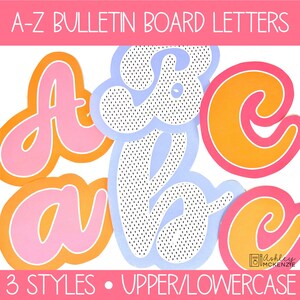 Retro Back to School Classroom Decor, Bulletin Board Kit, Classroom ...