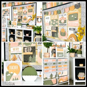 Camping Adventure Classroom Decor Bundle Easy and Modern - Etsy