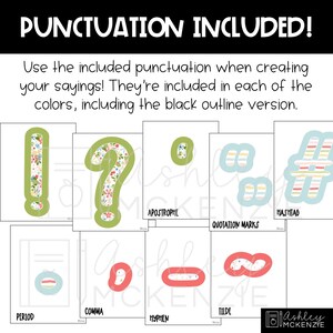 Spring Classroom Decor, Primary Font A-Z Bulletin Board Letters ...