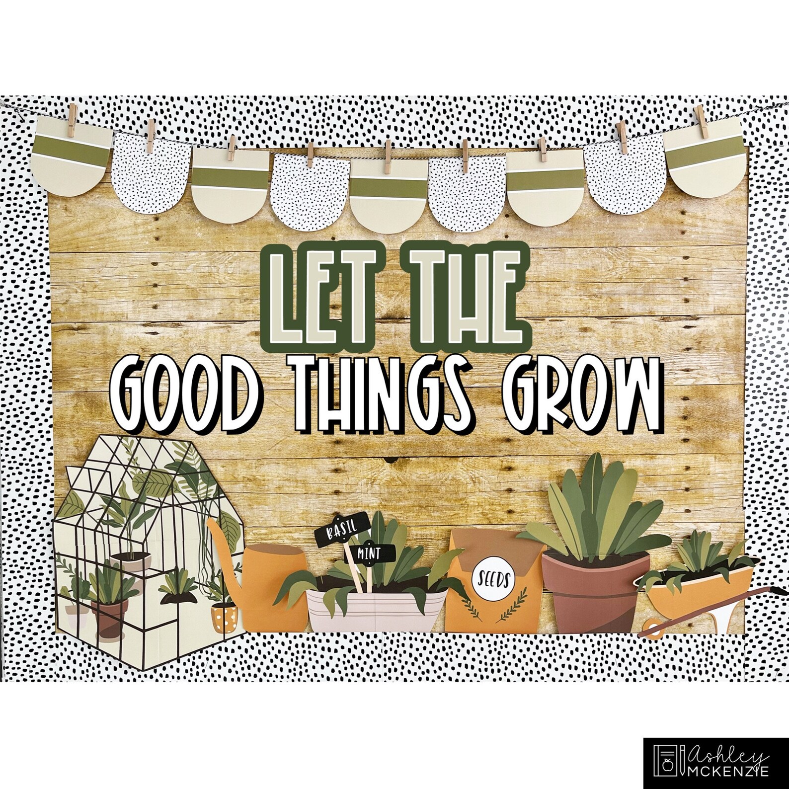 Spring Classroom Decor Bundle Spring Garden Theme Easy - Etsy