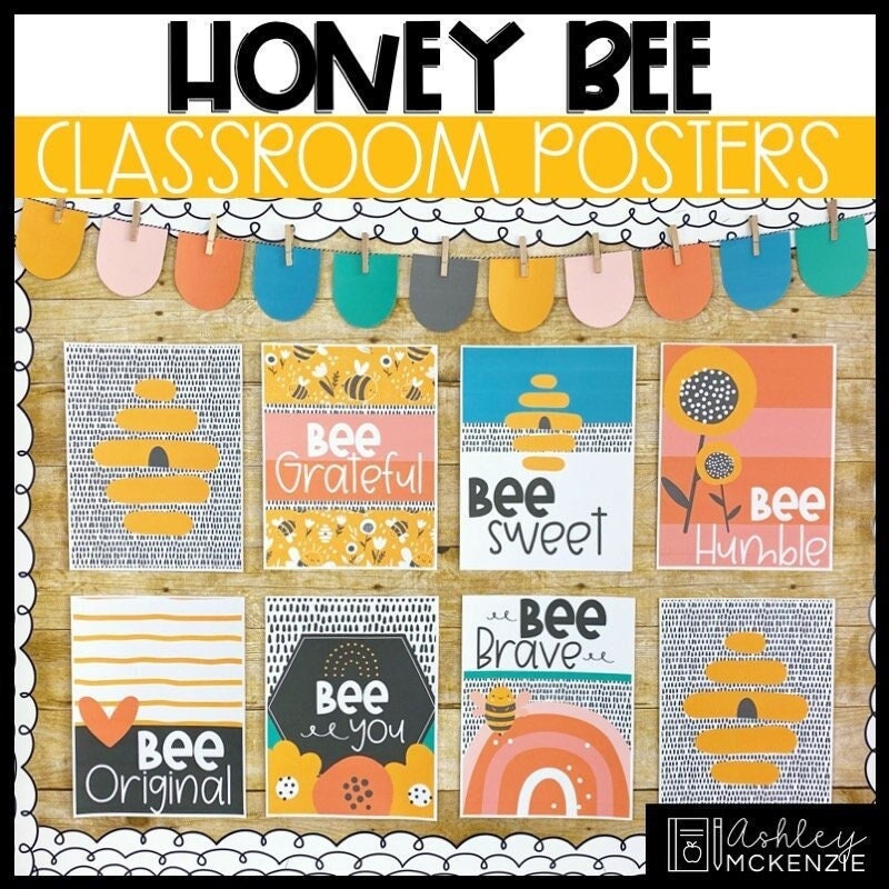 Boho Bee Classroom - Etsy