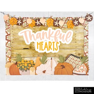 Modern Thanksgiving Classroom Decor Bulletin Board Kit - Etsy