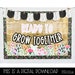 Wildflowers Back to School Bulletin Board Kit Calm Classroom Decor ...