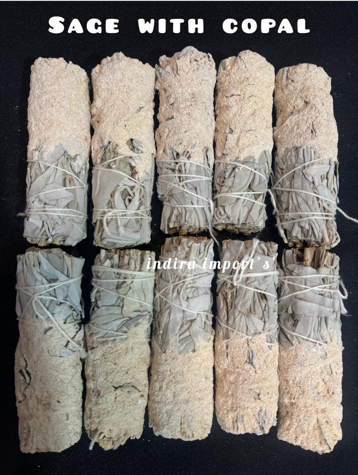 White Sage With Copal 4 Inch 10pcs - Etsy