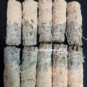 White Sage With Copal 4 Inch 10pcs - Etsy