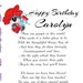 Heartstrings Know No End Custom Sister Brother Poem Birthday or ...