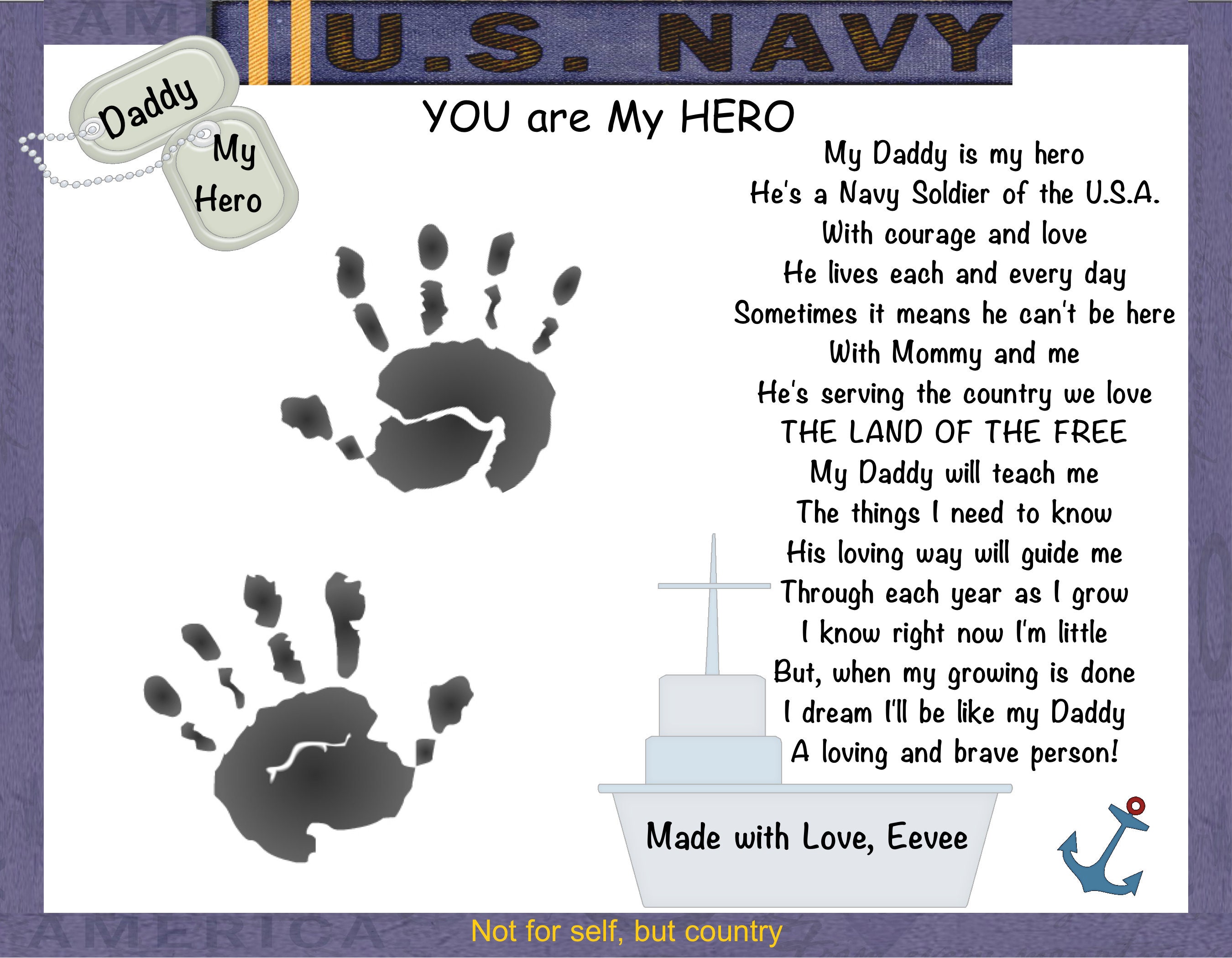 Navy Girlfriend Poems