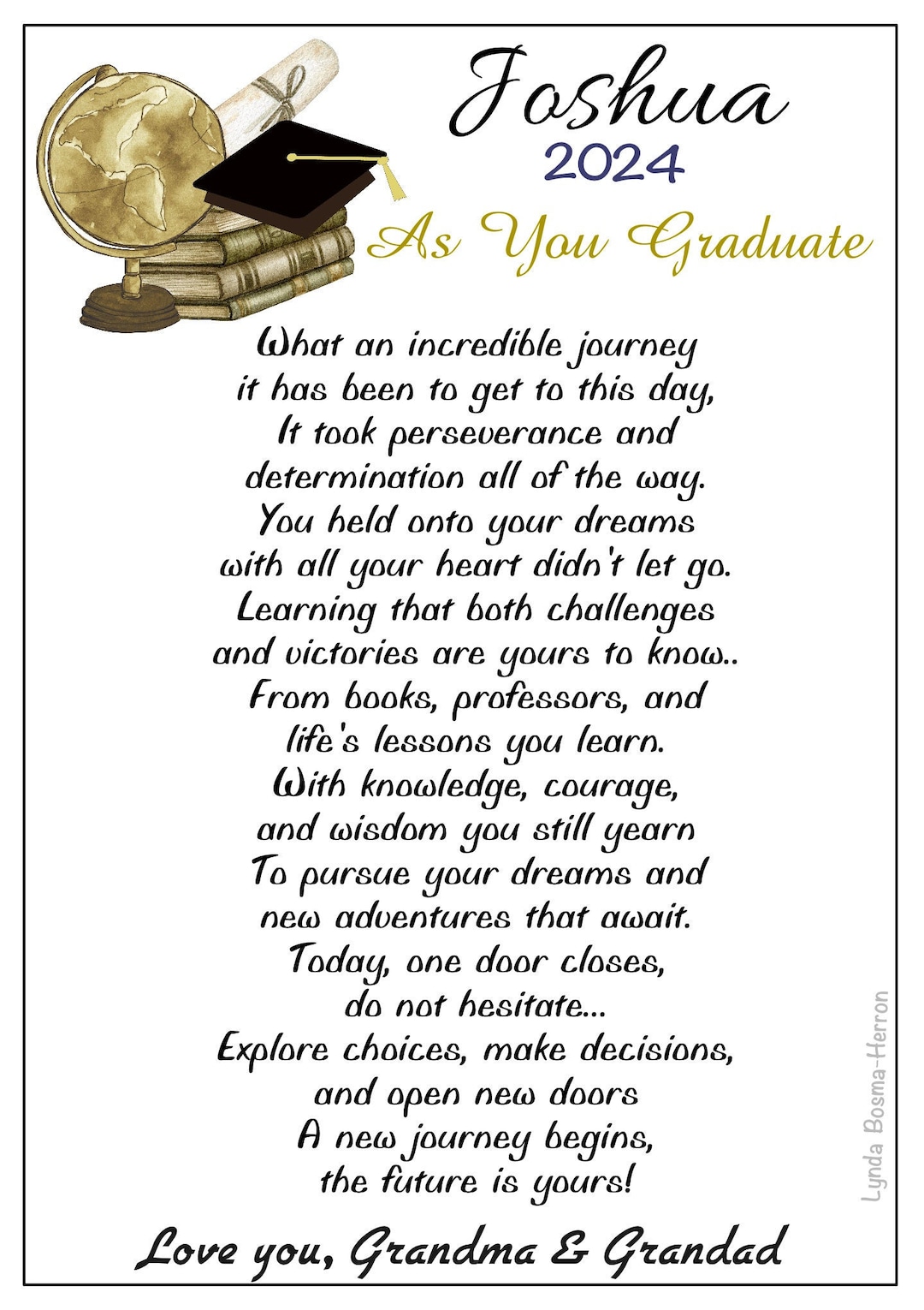 New Journey Begins | Son Daughter Grandson Granddaughter | as You ...