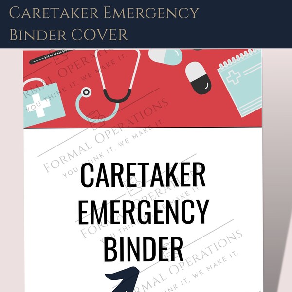 Medical Binder - Etsy