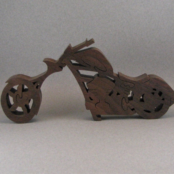 Motorcycle Puzzle - Etsy