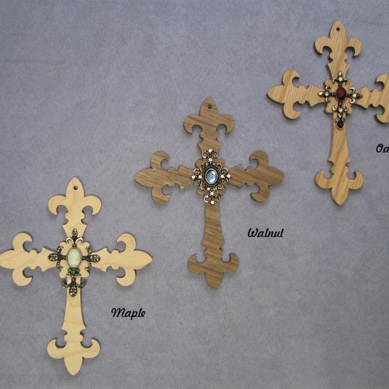 Embellished Cross - Etsy