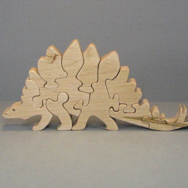 Stegosaurus 3d Puzzle - Etsy