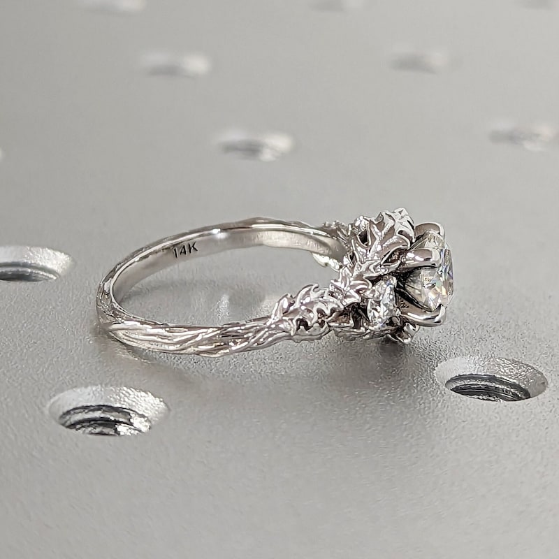 Nature Inspired Engagement Rings - Etsy