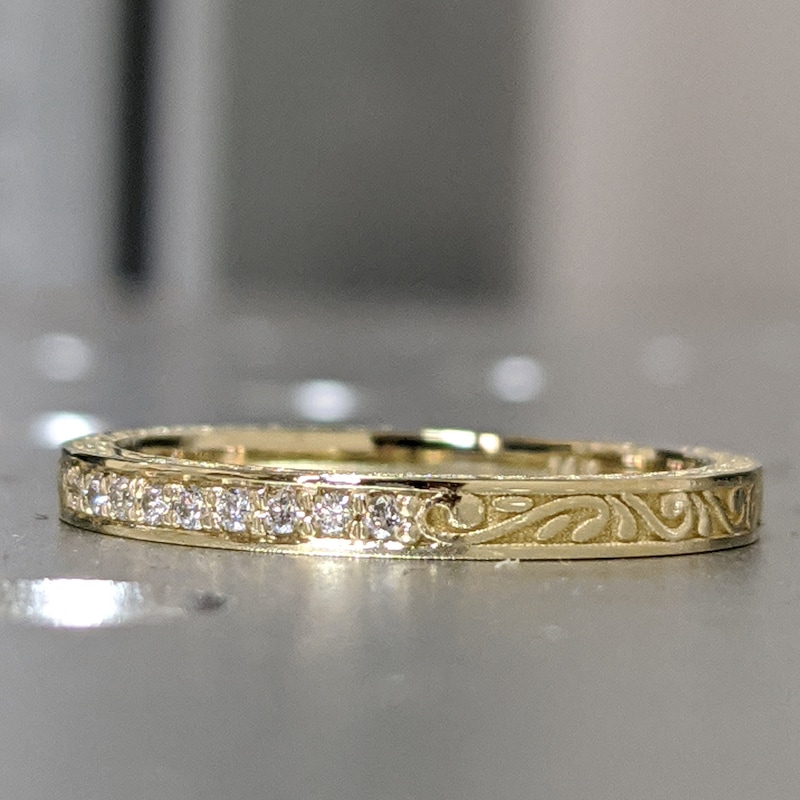 Filigree Wedding Band - Etsy