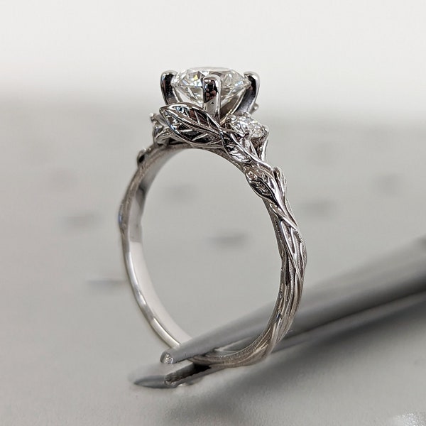 Nature Inspired Engagement Rings - Etsy