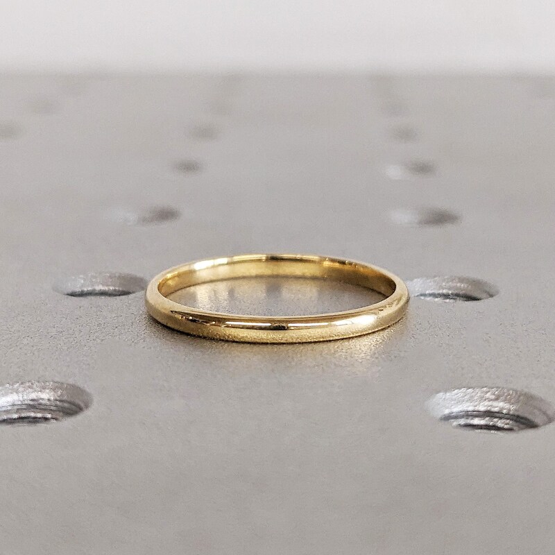 Low Profile Dome Ring - Etsy UK