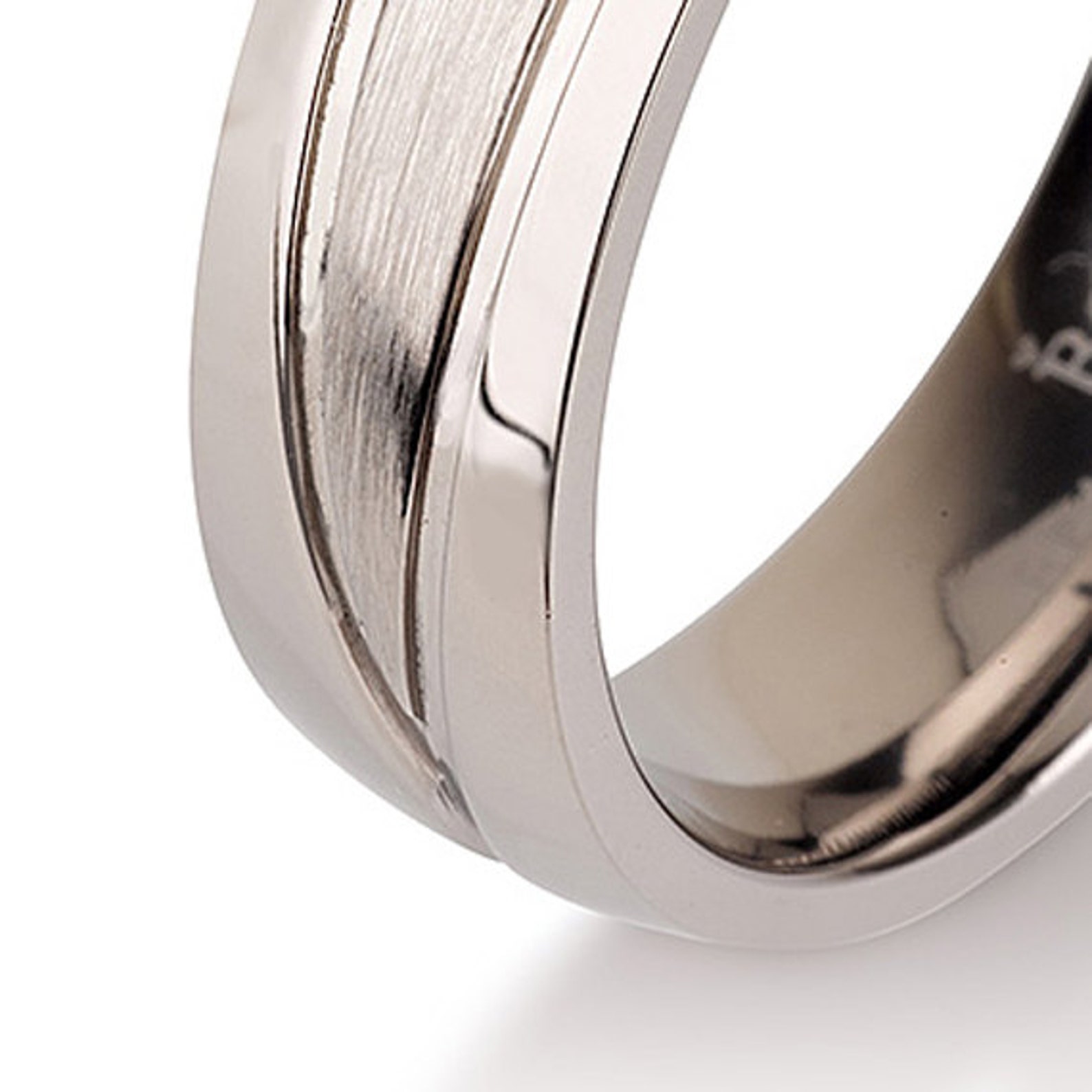 Titanium Wedding Band Men Titanium Rings Mens Wedding Band - Etsy