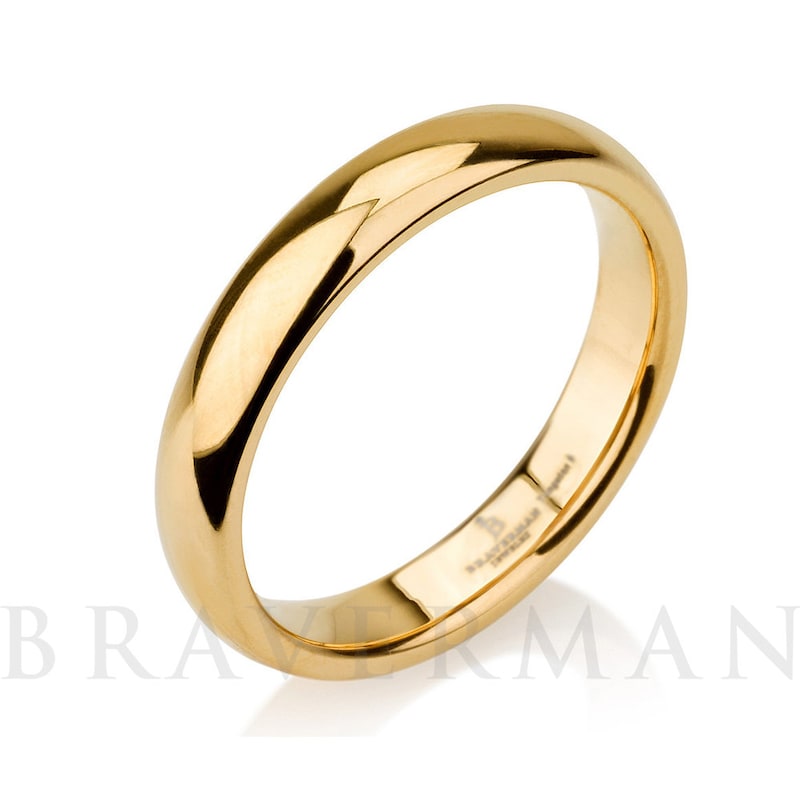 4mm Wedding Band - Etsy