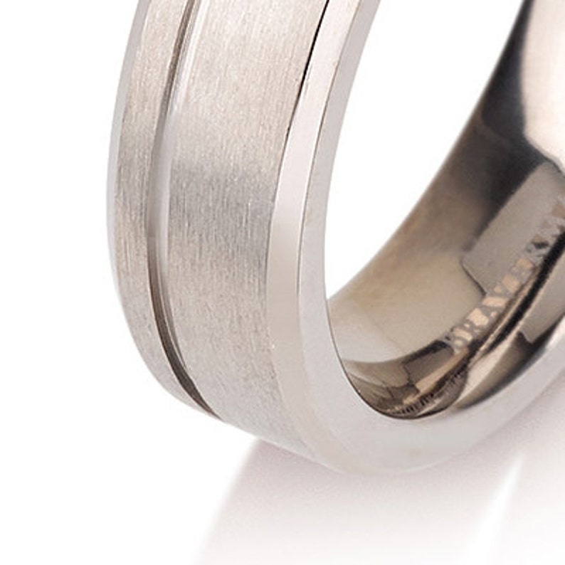 5mm Titanium Wedding Band, Womens Titanium Rings, Woman Wedding Band ...