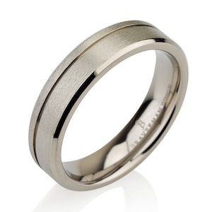 5mm Titanium Wedding Band, Womens Titanium Rings, Woman Wedding Band ...