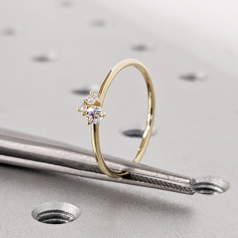 Delicate Stack Ring - Etsy