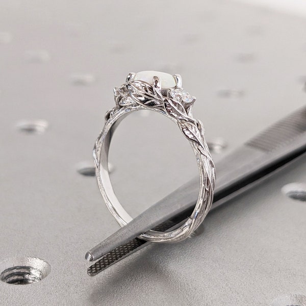 Ethereal Engagement Ring - Etsy