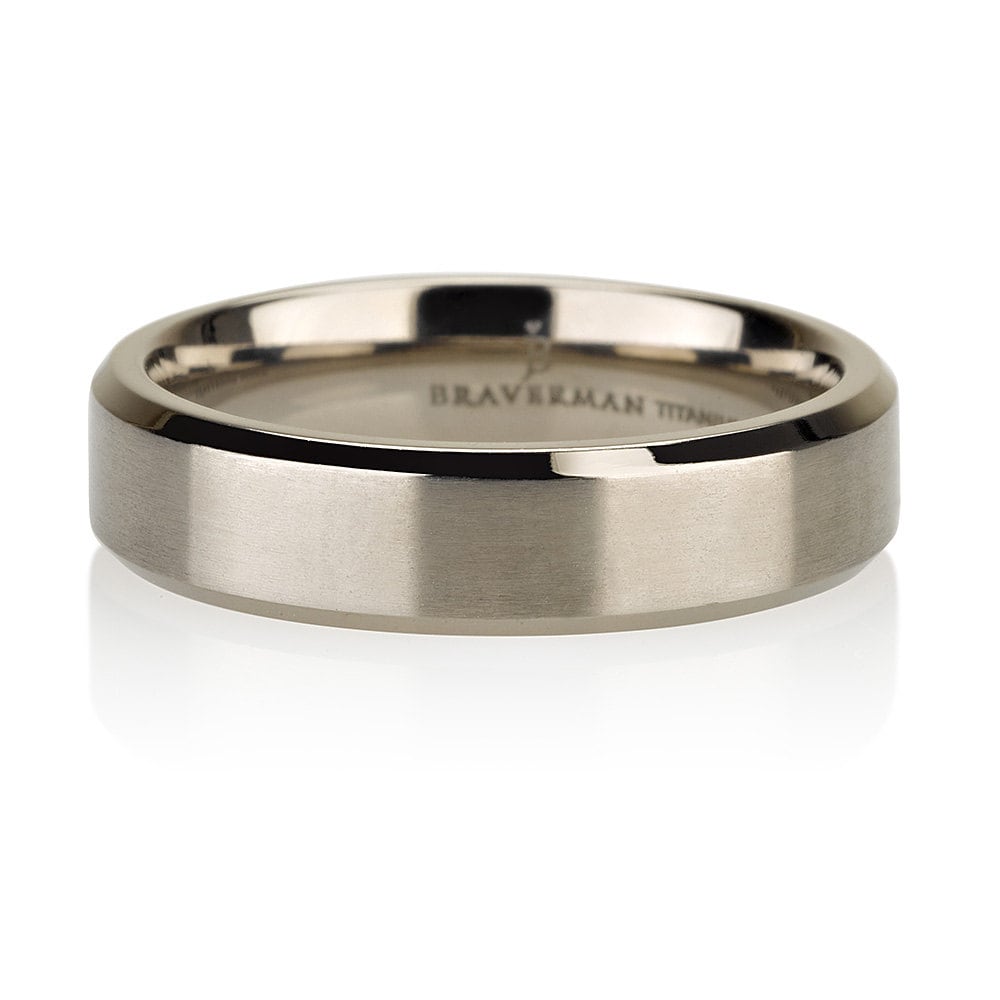 5mm Titanium Wedding Band Womens Titanium Rings Mens Wedding | Etsy