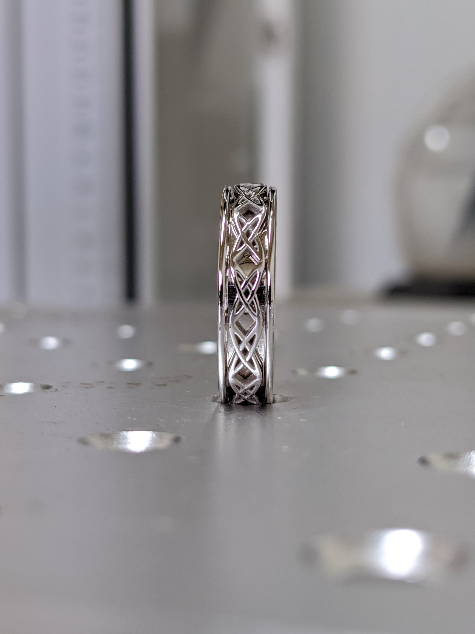 14k Gold Eternity Knot Celtic Wedding Ring 5mm Celtic Knot - Etsy