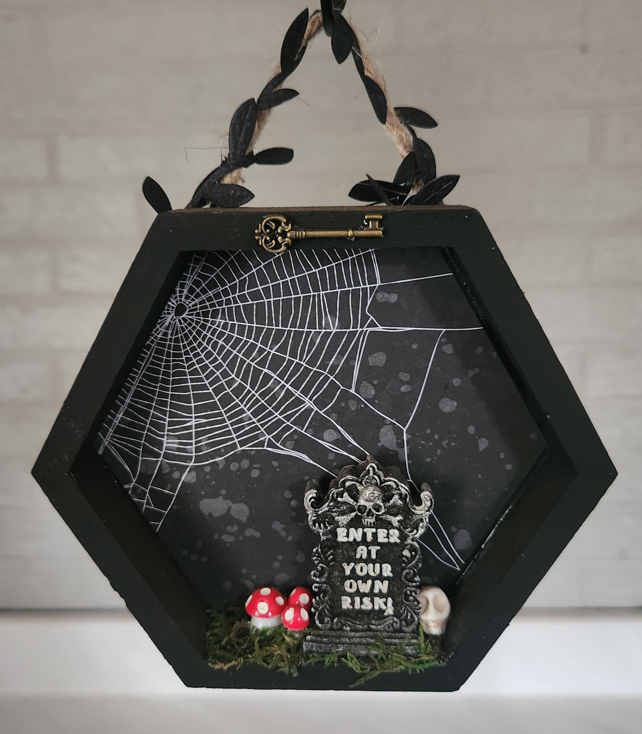Fairy Cemetary Scene Diorama Wall Hanging - Etsy