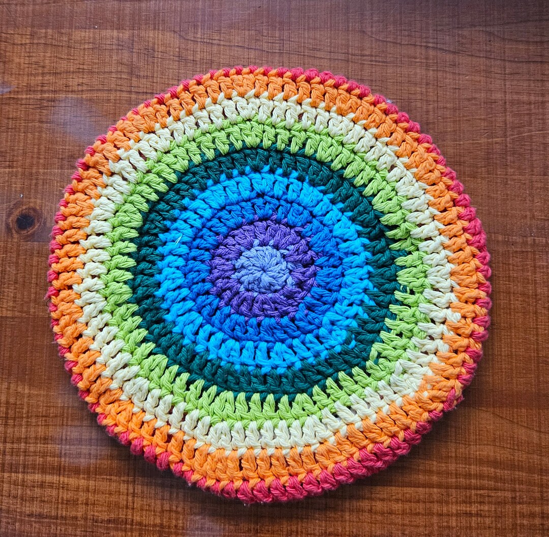 Crochet Flying Disc - Etsy