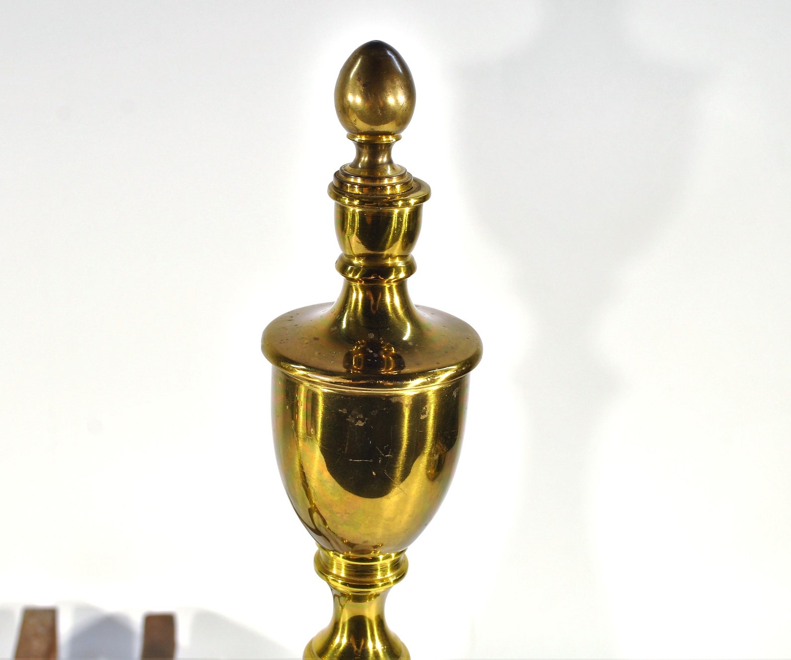 Vintage Fire Dogs /andirons/ Fireplace Log Holders/fireplace - Etsy